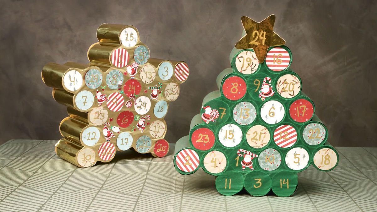 DIY: Lav din egen slik-kalender af køkkenruller | Samvirke