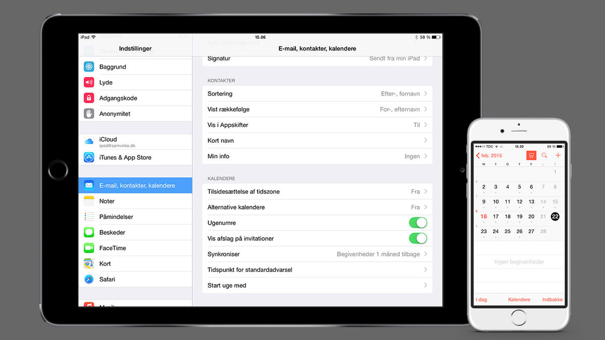 Sådan får du ugenumre i kalenderen på din iPhone eller iPad | Samvirke
